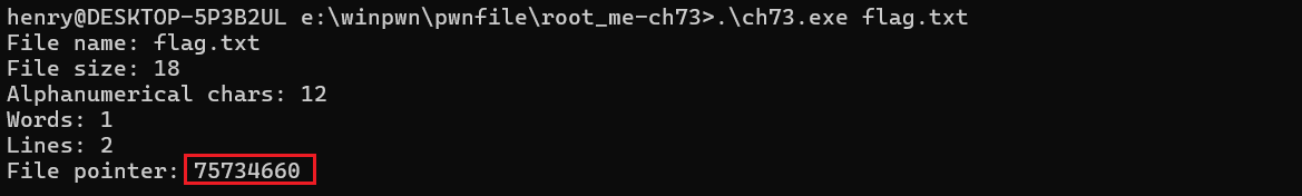 Windows pwn 入门 - Henry Martin
