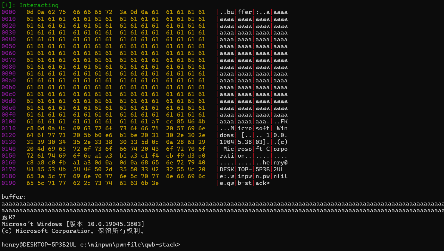 Windows pwn 入门 - Henry Martin