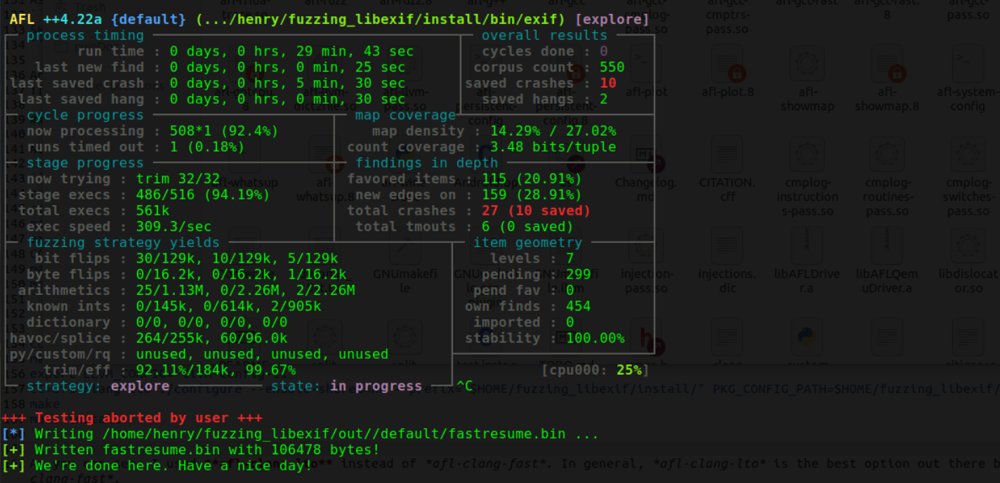 fuzz101 Exercise - Henry Martin